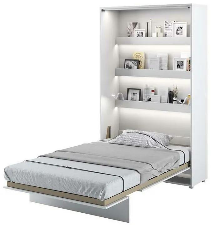 Lenart výklopná postel Bed Concept BC-02 (120) - bílý lesk