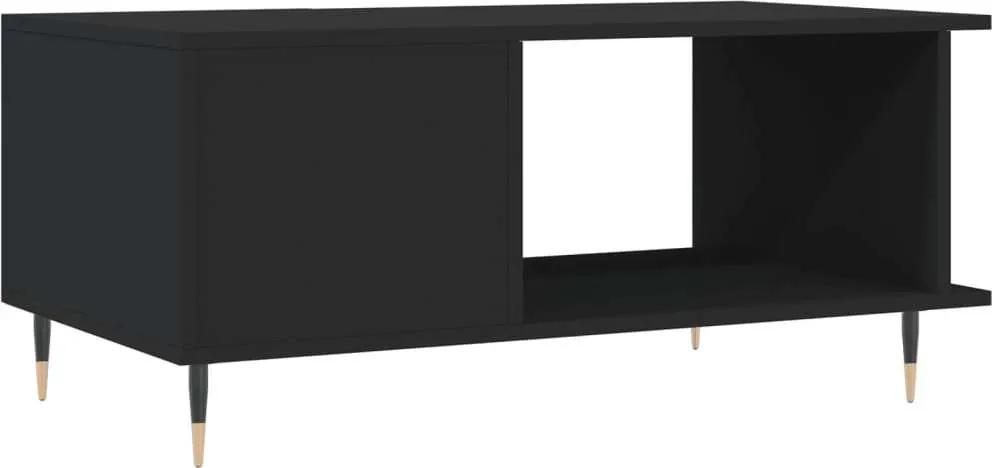 vidaXL Konferenční stolek 90 x 50 x 40 cm kompozitní dřevo [829469] Barva: hnědý dub