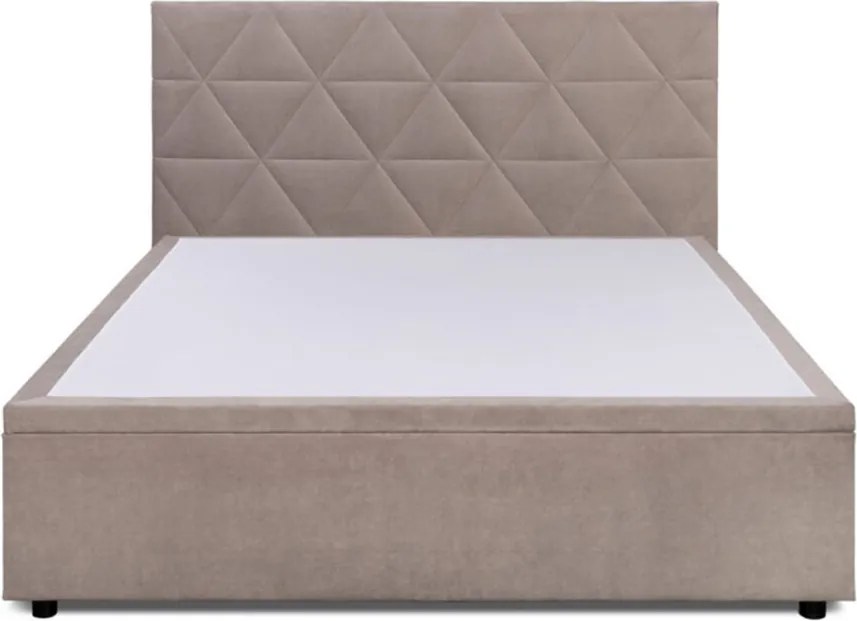 Postel Fro Caro 160x200 s roštem, úložným prostorem Mono 233, béž