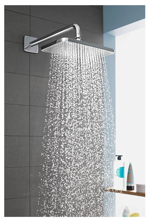 Hansgrohe Croma E, hlavová sprcha 280 1jet EcoSmart, chromová, HAN-26258000