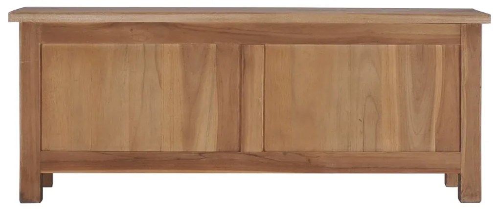TV stolek 90 x 30 x 35 cm masivní teakové dřevo