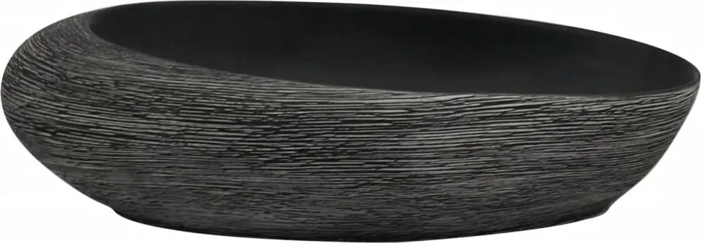 vidaXL Umyvadlo na desku pískové a oválné 59x40x14 cm keramika [155091] Barva: Tyrkysová