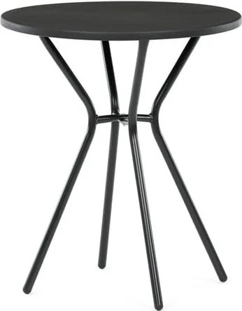 Zahradní stůl Autronic Solvig 60x60 cm černá kov AZT-H1021 BK