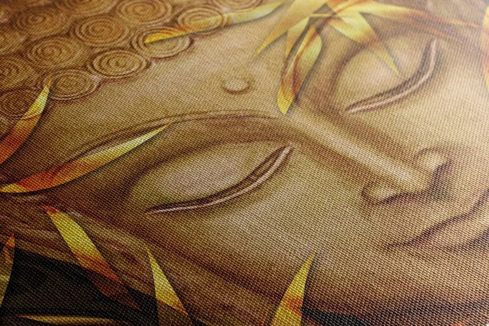 Obraz usmívající se Buddha