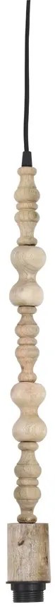 Závěsné dřevěné světlo Silva - Ø 5*53 cm
