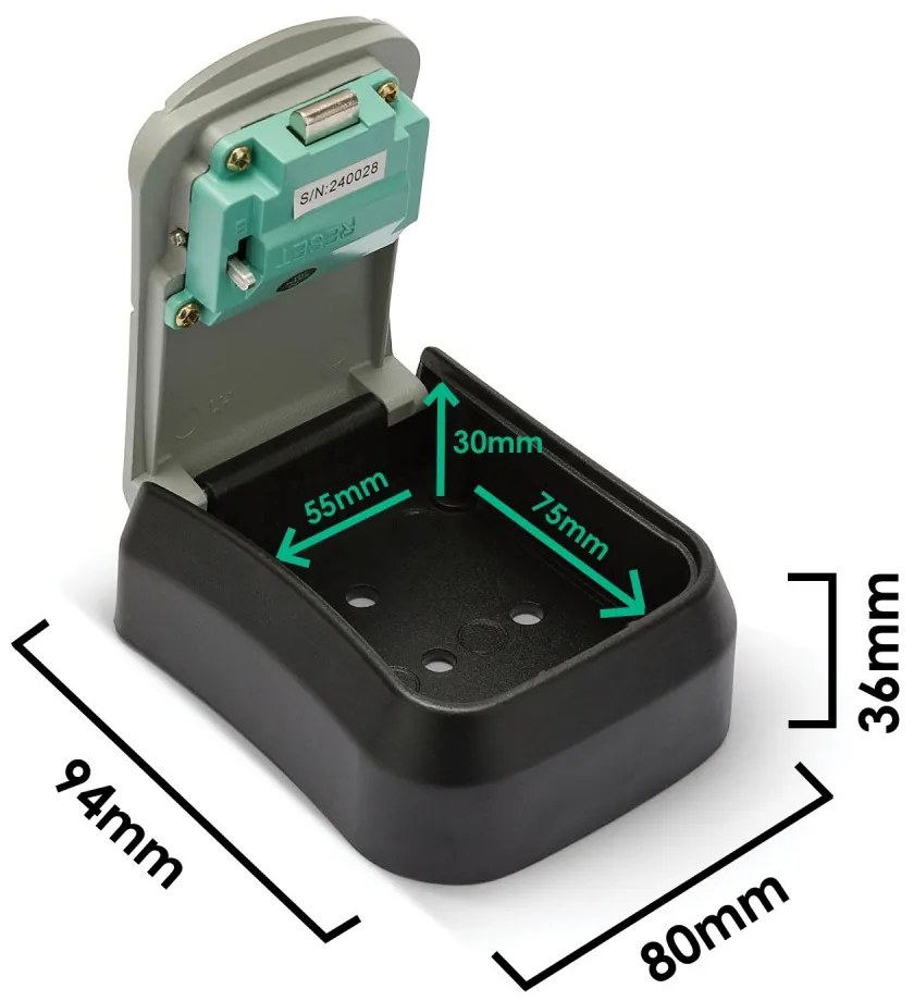 VELAMP Schránka na klíče IG006 s kódovou ochranou