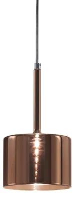 Axo Light SPSPILLGBRCR12V Spillray G, závěsné svítidlo z bronzem pokoveného skla, 1x20W, prům. 14cm | 60.cz - svítidla