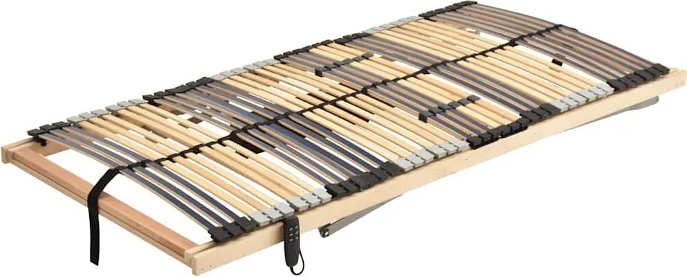 Elektrický lamelový rošt postele se 42 lamelami 7 zón 70x200 cm 321826