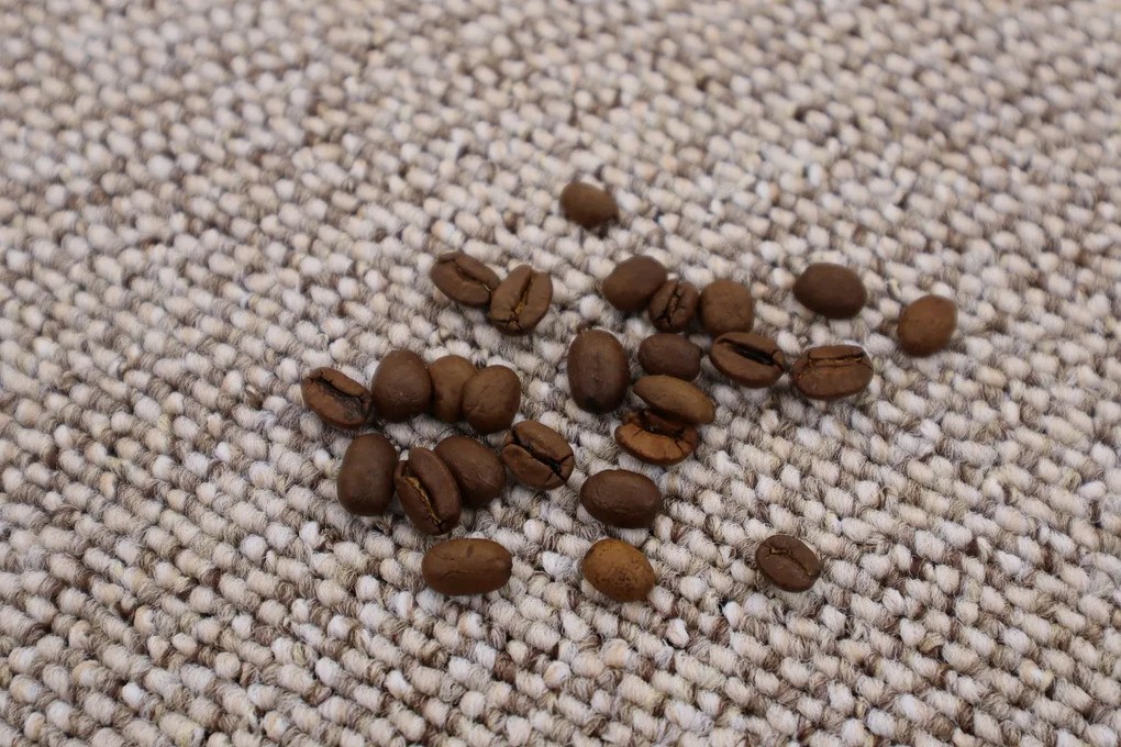 Timzo, Kusový koberec Neapol 4713 kruh, 200x200 (průměr) kruh, béžová, chodba / předsíň