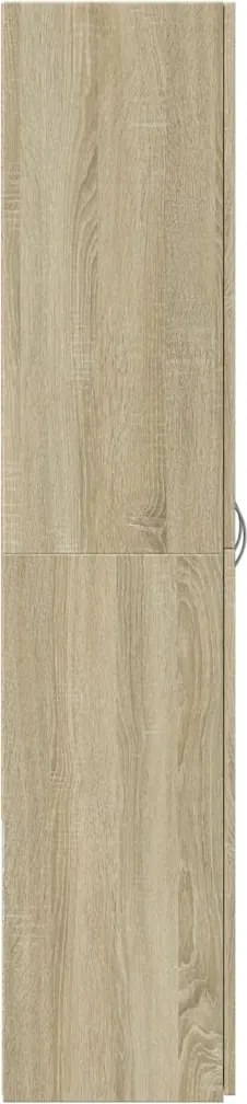Kartotéka dub sonoma 60 x 32 x 153 cm kompozitní dřevo 3276646