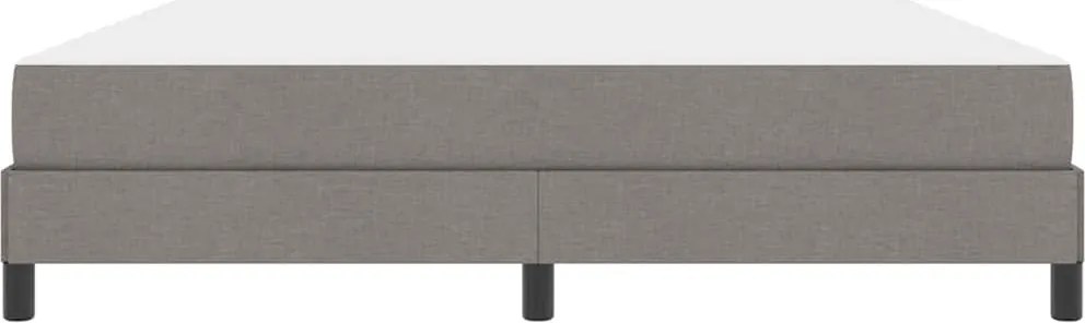 Postel s boxspringem Taupe 180 x 200 cm textil 3398511