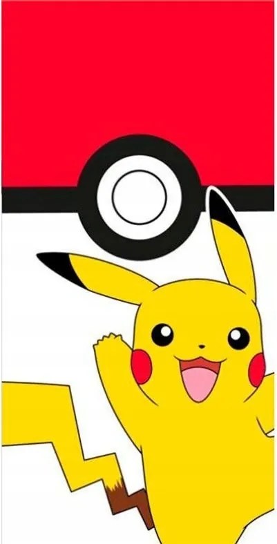 Velký Bavlněný Ručník Pokémon Ručník Pikachu Ručník Pokeball