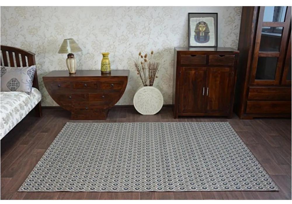 Kusový koberec PP Porto hnědý 120x170cm