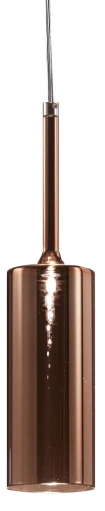 Axo light SPSPILPIBRCRG4L Spillray PI, závěsné svítidlo z bronzem pokoveného skla, LED 1,5W G4 prům. 8cm, zapuštěná montáž