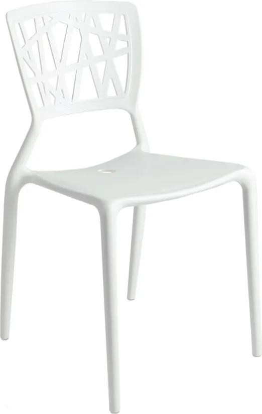Židle BUSH bílá