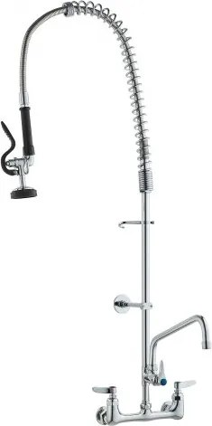 Komerční baterie s oplachovacím rozprašovačem, 111,8 cm výška, 20,3 cm střed, 30,5 cm