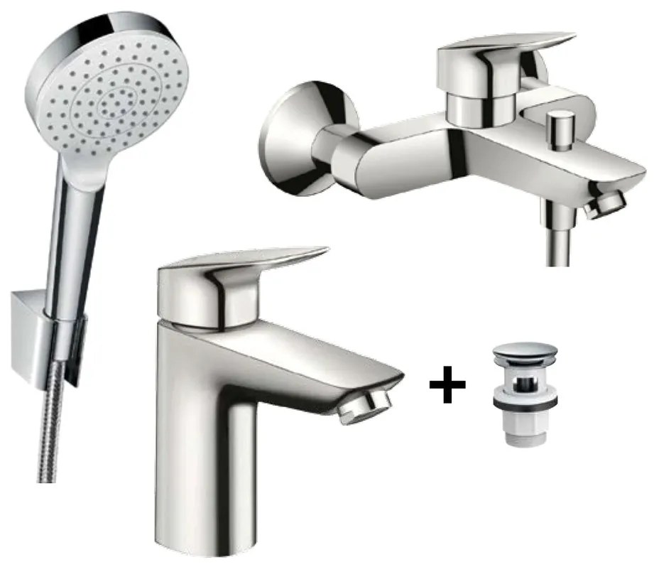 Hansgrohe Logis set - vanový