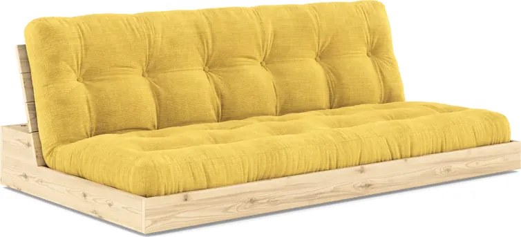 Karup Design Rozkládací pohovka BASE - 514 Honey / Bez bočních boxů