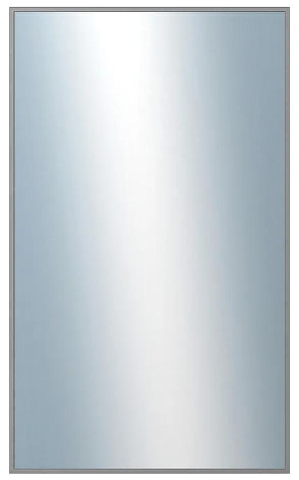 DANTIK - Zarámované zrcadlo - rozměr s rámem cca 60x100 cm z lišty Hliník platina | P269-019 (7269019)