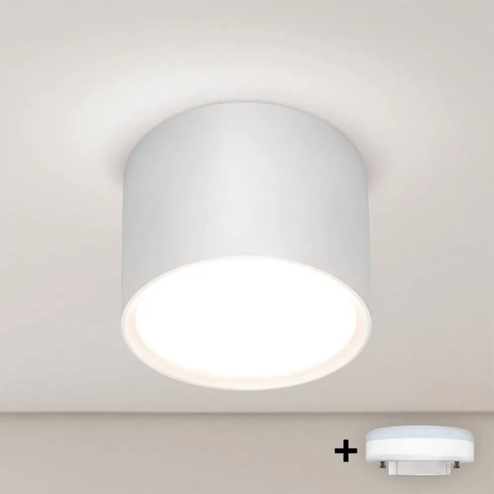 Brilagi - LED RGB Stm. bodové svítidlo SMOOTH 1xGX53/14W/230V Wi-Fi Tuya bílá