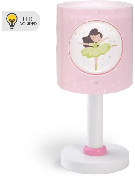 Dalber 60911 - LED Dětská lampička PRINCESS DANCE 1xG4/4W/230V růžová