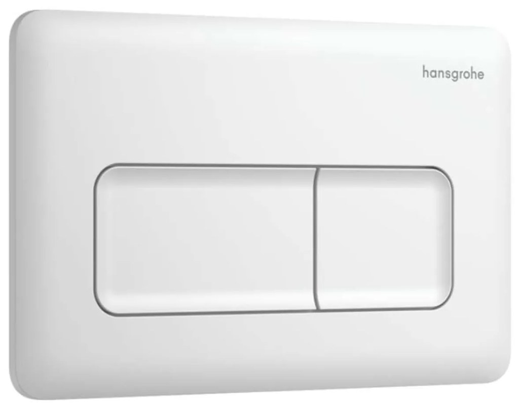 Hansgrohe iFrame Original Q - Ovládání splachování, matná bílá 66001700