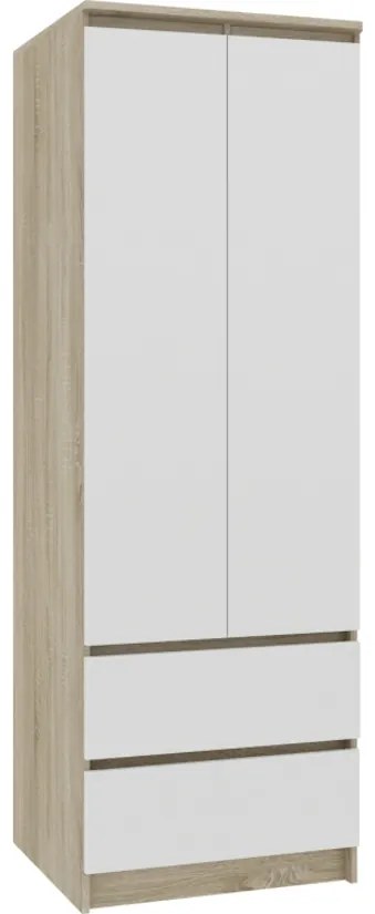 Expedo Skříň ESTRELLA S60 2D2SZ, 60x180x51, sonoma