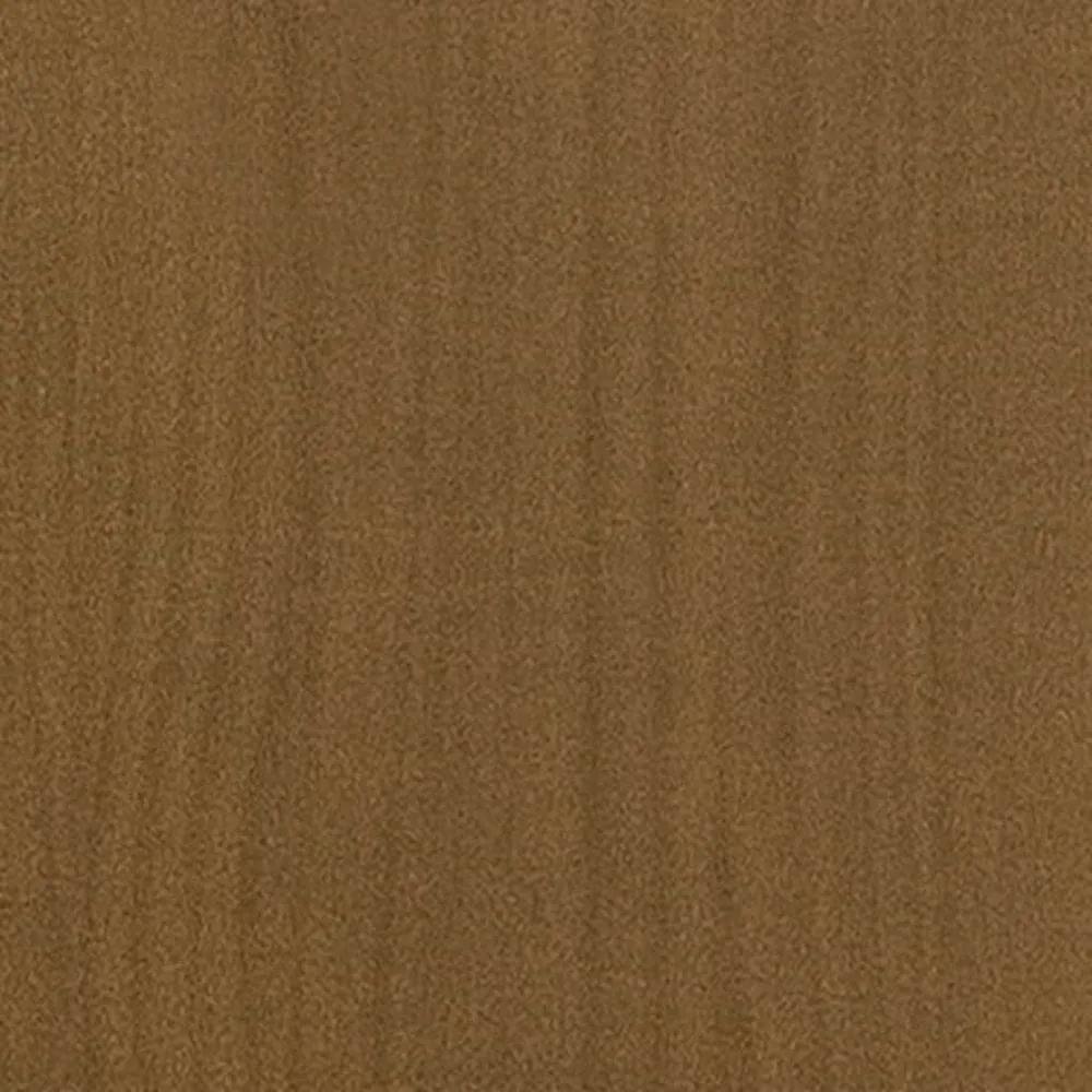 Petromila Knihovna / dělicí stěna medově hnědá 40x30x135,5 cm borovice