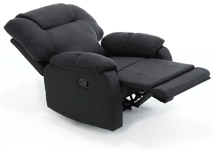 Relaxační křeslo, béžová, látka, TV-4088 CRM2 Barva: šedá