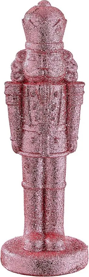 X-MAS Louskáček 32 cm - růžová