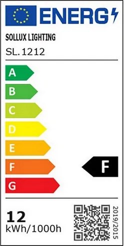 Stropní LED svítidlo SOLLUX SOLE černé 11W SL.1212