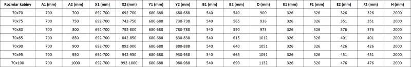Mexen Lunar-F Duo, sklápěcí sprchový kout 70 x 70 cm, 8mm čiré sklo, profil grafit broušený, 836-070L-070P-66-00