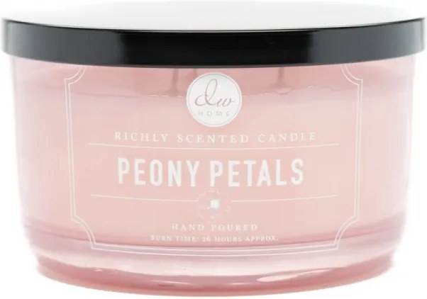 DW Home Vonná svíčka ve skle Pivoňka - Peony Petals, 13,8oz