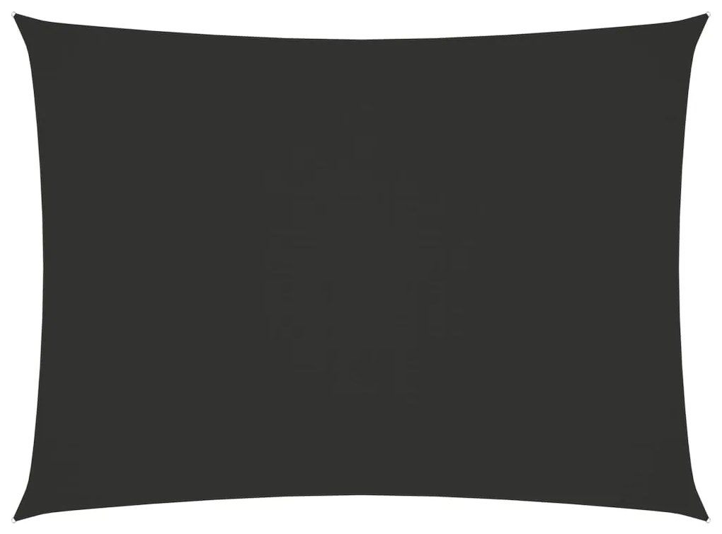 vidaXL Stínící plachta oxfordská látka obdélník 2,5x4,5 m antracitová