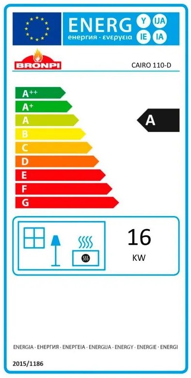 Bronpi CAIRO 110 D, krbová vložka