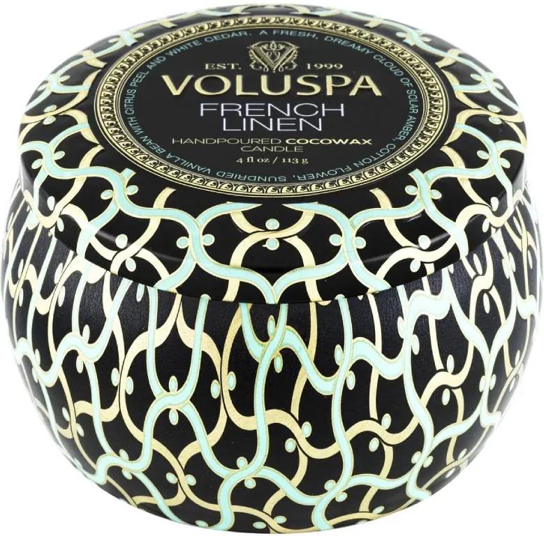 Voluspa – vonná svíčka French Linen (Čistý len), 113 g