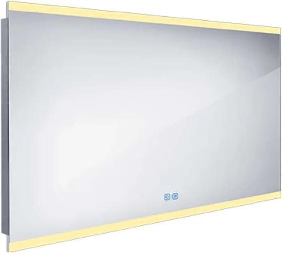Nimco - Zrcadlo s LED osvětlením, 120x70 cm, dvěma dotykovými senzory ZP 12006VX
