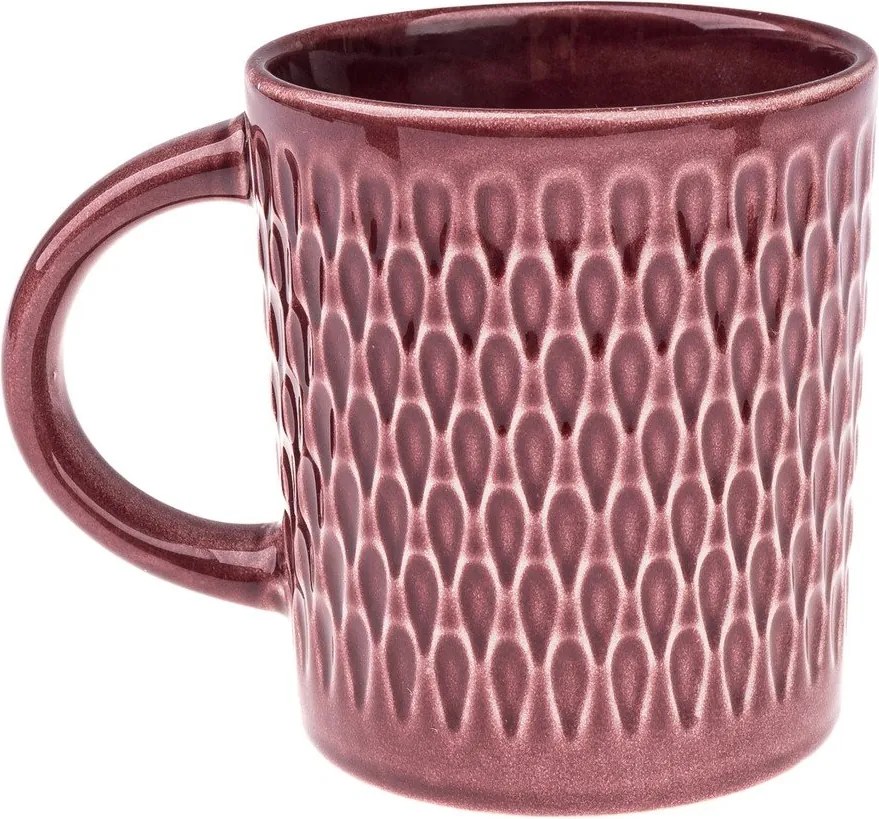 Růžový keramický hrnek 420 ml Scales – Dakls