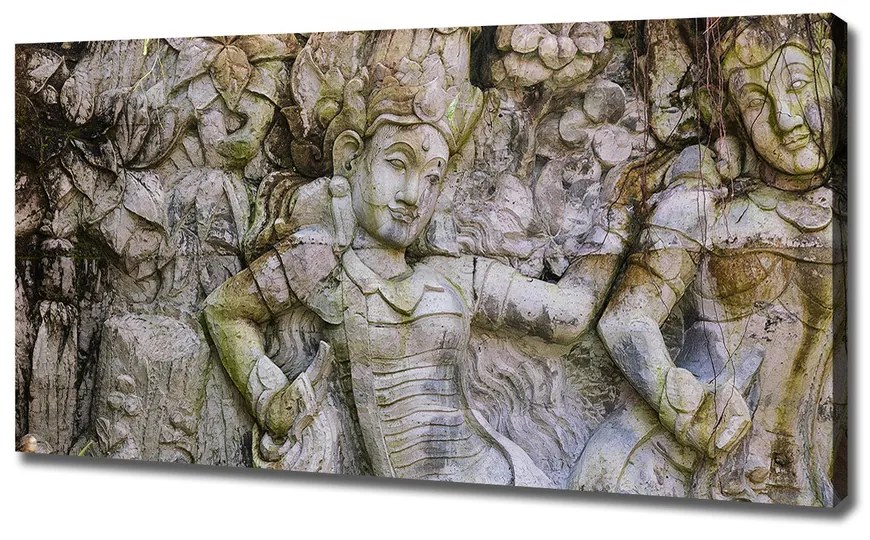 Wallmuralia Foto obraz na plátně Kamenná socha 120x60 cm