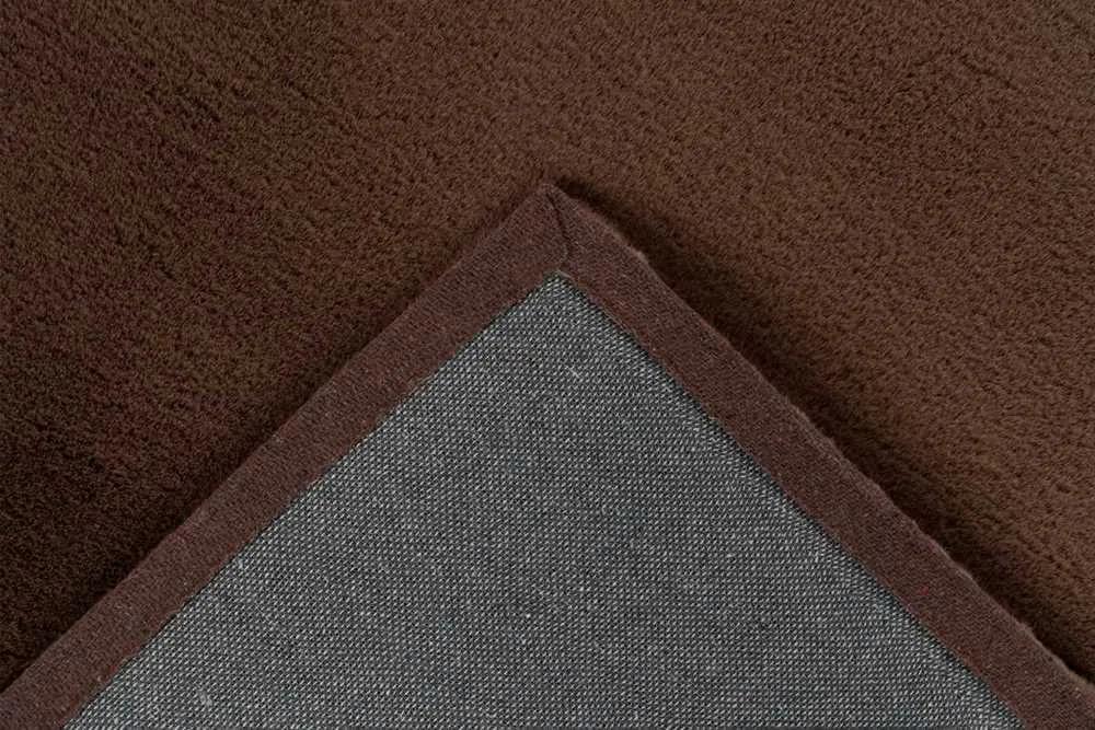 Lalee Kusový koberec Emotion 500 Brown Rozměr koberce: 80 x 150 cm