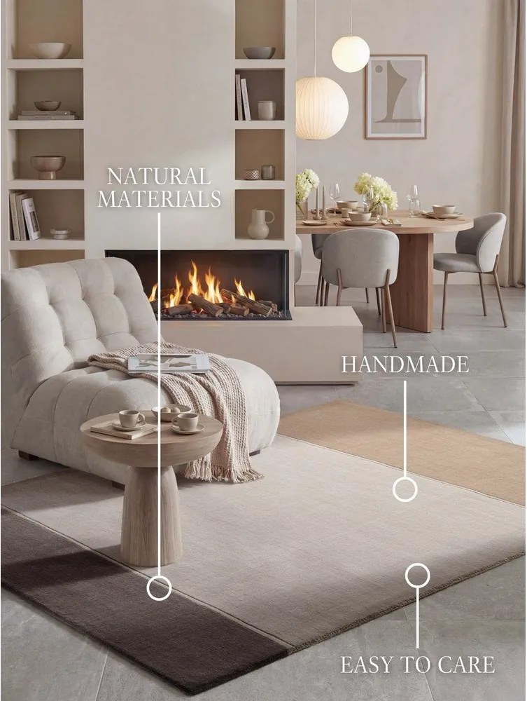 Hnědý/krémový vlněný koberec 120x170 cm Quentin – Villeroy&amp;Boch