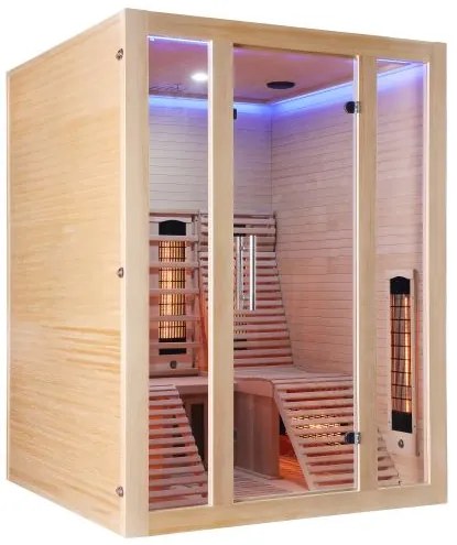 NIKIDO - S Infrasauna OSLO pro 2 osoby, 150x150x200 cm ( J40150 )