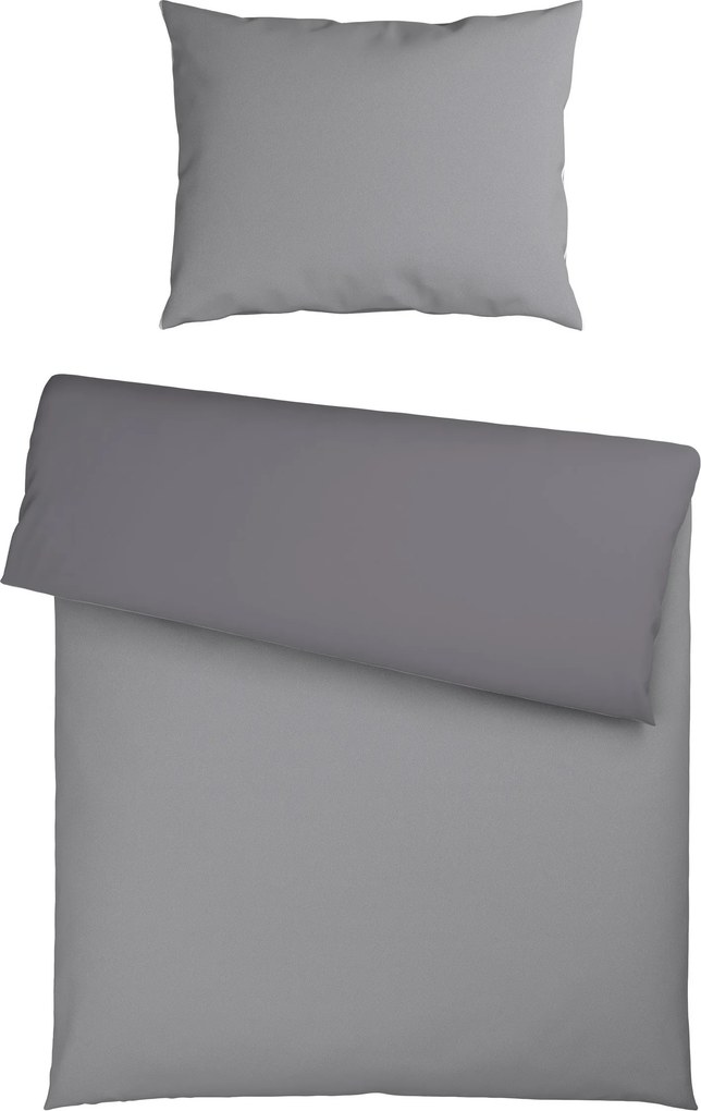 XXXLutz OBOUSTRANNÉ POVLEČENÍ, antracitová, 140/200 cm Dieter Knoll - Povlečení - 005195000902
