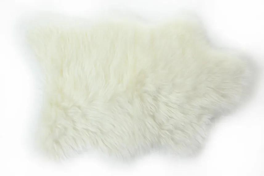 Bílý koberec Apolena, 50 x 70 cm