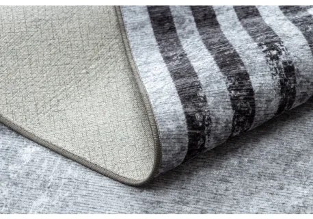 Dywany Luszczow Dětský kusový koberec MIRO 51325.805 pratelný  Geometrická, linky protiskluz, šedý Rozměr koberce: 160 x 220 cm