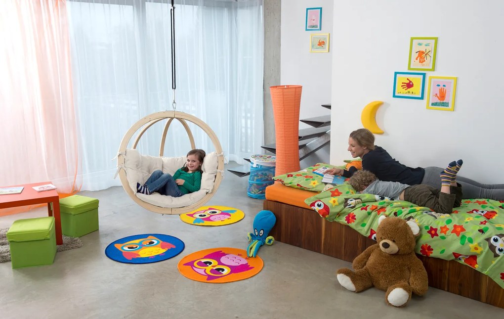 Závěsné křeslo Kid's Globo natura
