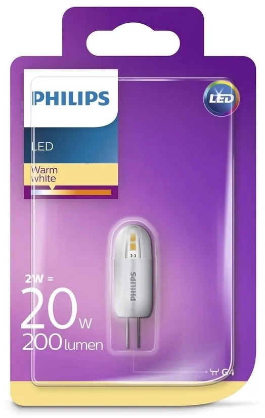 Philips LED Žárovka Philips G4/2W/12V 2700K P2292