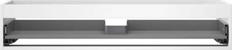 Mexen Box-A, závěsná skříňka 120 cm, 1 zásuvka, bílá matná, 91AX0-1200-235-1-01