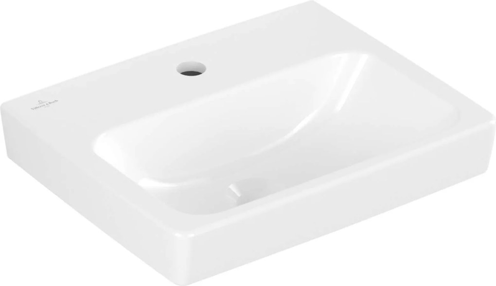 Villeroy & Boch Architectura - Umývátko 45x37 cm, bez přepadu, s otvorem pro baterii, alpská bílá 43874601