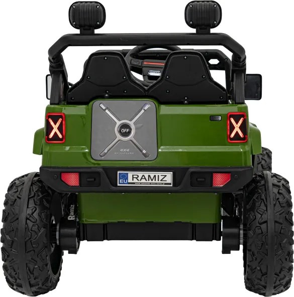 Elektrické autíčko OFF ROAD Speed zelené